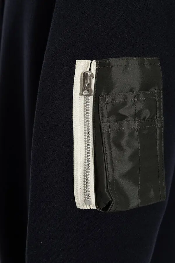 Sacai Polo Shirt With A Sleeve Pocket