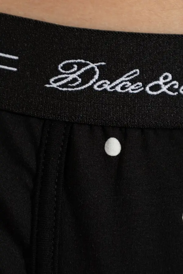 Dolce & Gabbana 2-pack Of Cotton Boxer Briefs