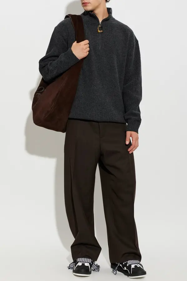 JW Anderson Sweater With Stand-up Collar