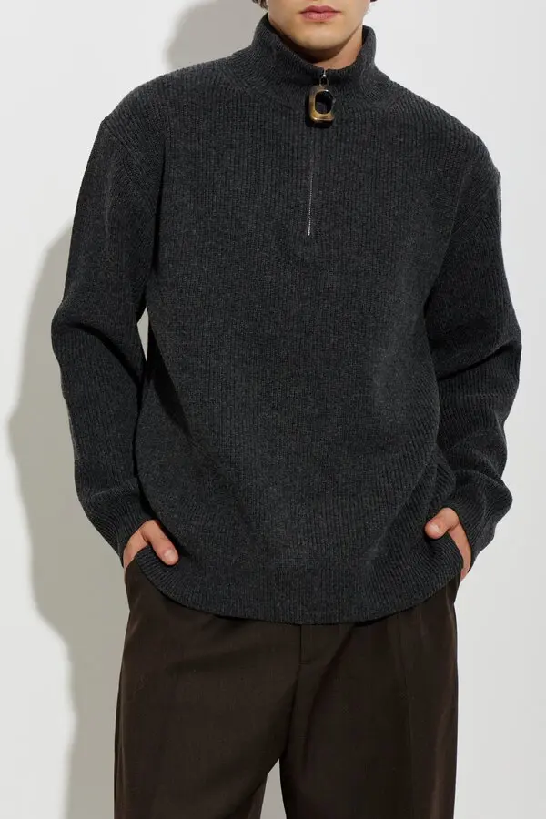 JW Anderson Sweater With Stand-up Collar