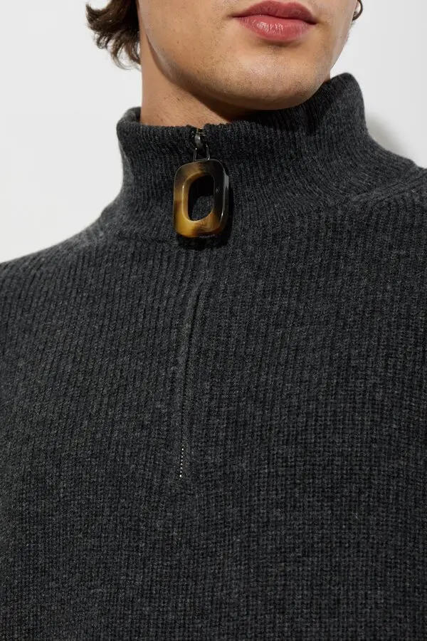 JW Anderson Sweater With Stand-up Collar