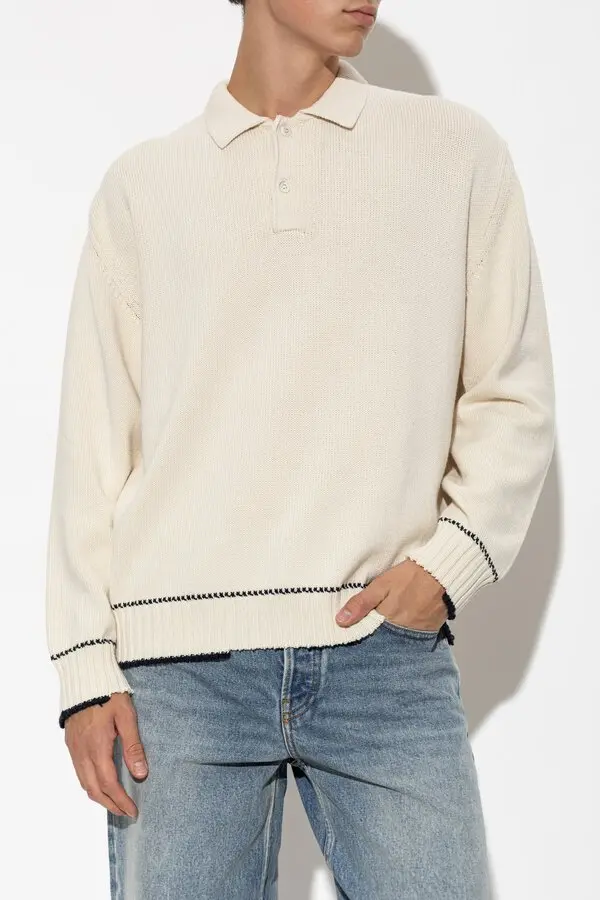 GOLDEN GOOSE Long Sleeve Polo