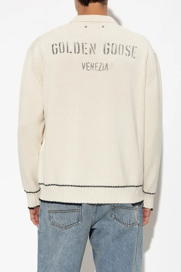 GOLDEN GOOSE Long Sleeve Polo