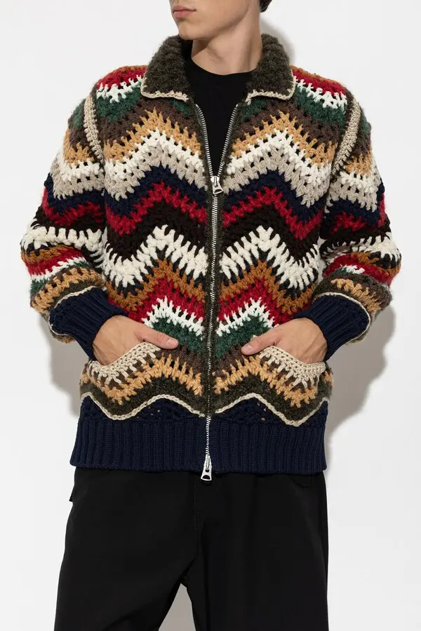 Sacai Cardigan With Pockets