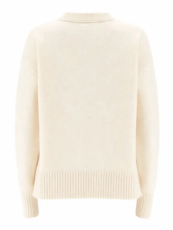 AMI Paris Maglia In Lana Con Logo