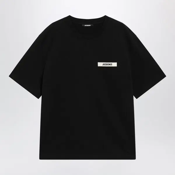 Jacquemus T-shirt With Gros Grain Logo