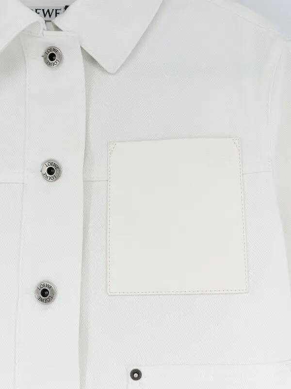 Loewe Workwear Denim Jacket - White