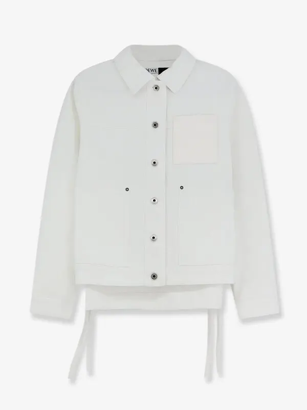 Loewe Workwear Denim Jacket - White