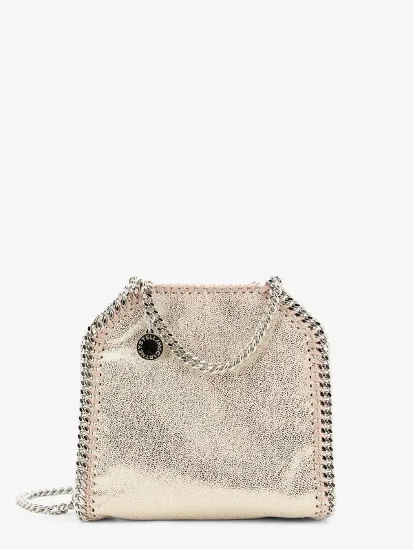 Stella McCartney Falabella Tiny Shiny Shaggy Deer Crossbody Bag - Multicolor