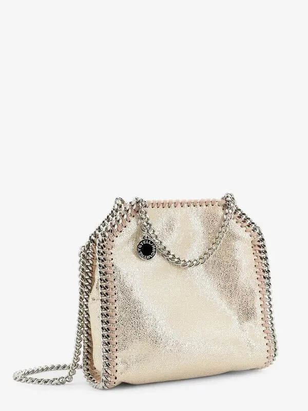 Stella McCartney Falabella Tiny Shiny Shaggy Deer Crossbody Bag - Multicolor