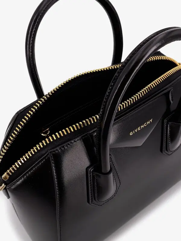 Givenchy Antigona Small Leather Crossbody Bag - Black