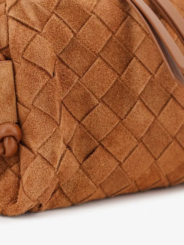 Bottega Veneta Pochette Concert Suede Crossbody Bag - Multicolor