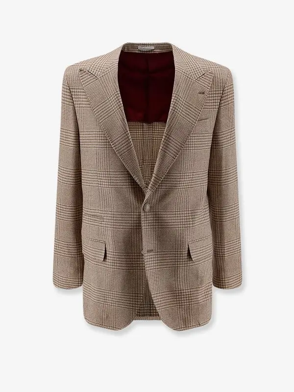 Brunello Cucinelli Single-breasted Wool And Cashmere Blazer