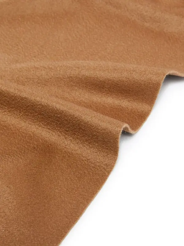 Max Mara Cashmere Stole With Monogram Embroidery