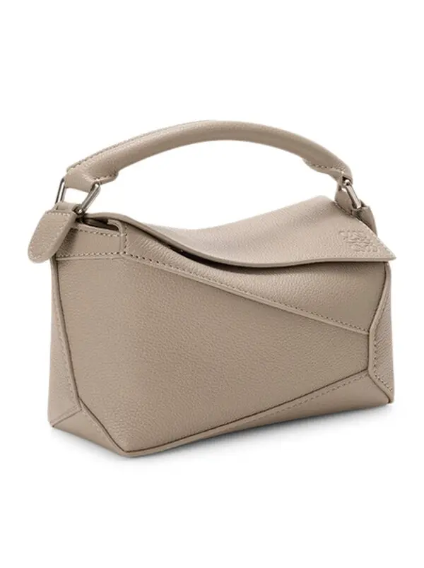 Loewe Puzzle Edge Mini Bag In Calfskin - Multicolor