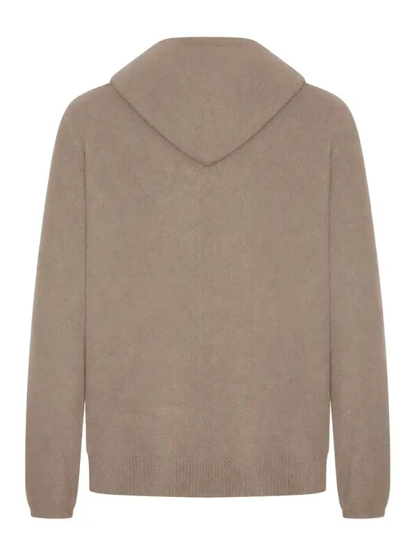 Rick Owens Hoodie With Full Zip - Gray