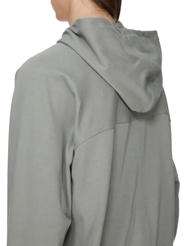 Rick Owens Windbreaker Hoodie With Zip