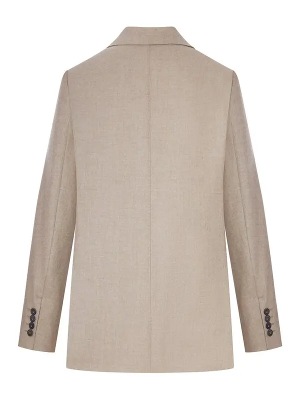 Max Mara Cashmere Foulé Blazer