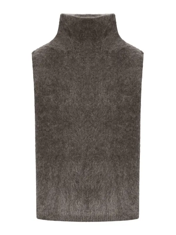 LISA YANG Cashmere Vest - Brown