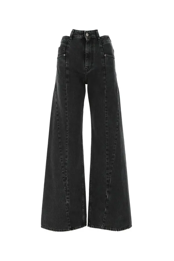 MAISON MARGIELA Wide Leg Jeans - Multicolor
