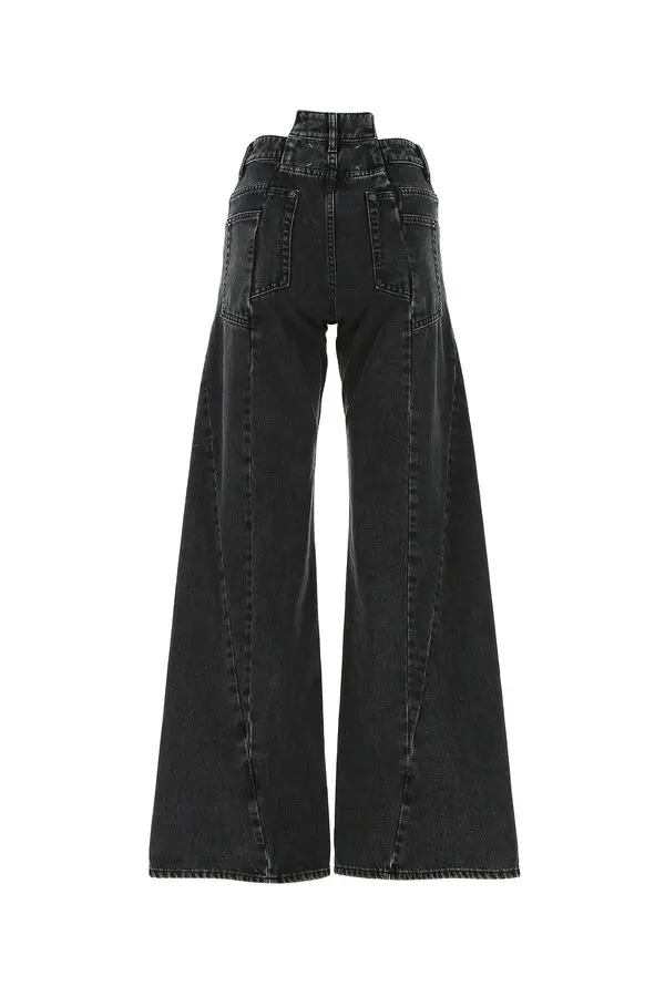 MAISON MARGIELA Wide Leg Jeans - Multicolor