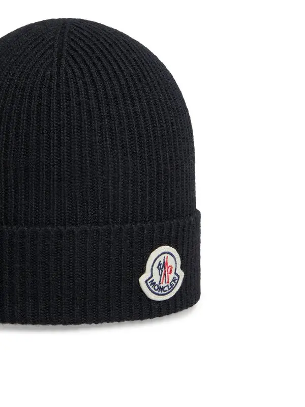 Moncler Logo Wool Hat