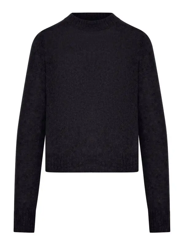 LISA YANG Solene Silk Cashmere Sweater - Black