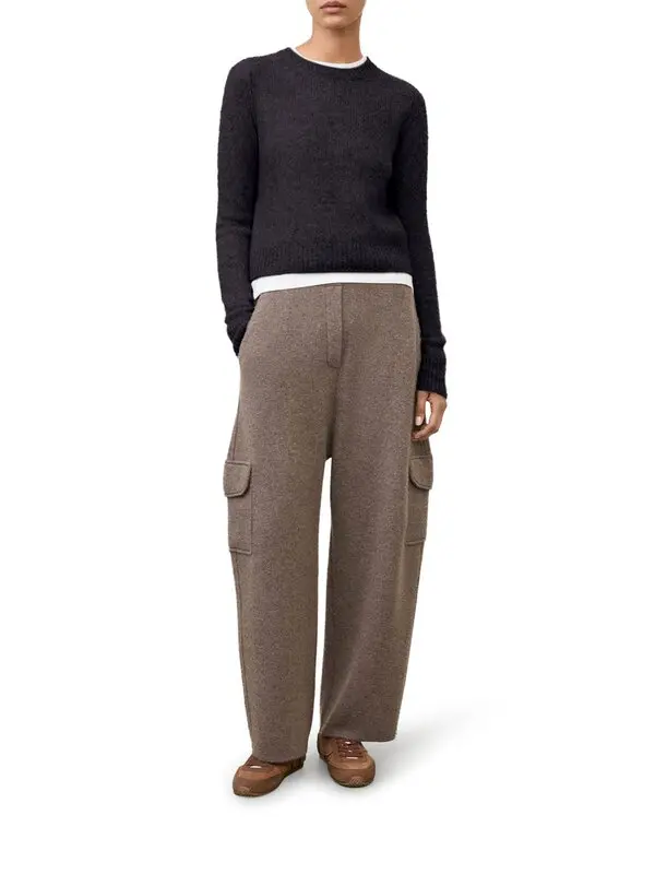 LISA YANG Solene Silk Cashmere Sweater - Black