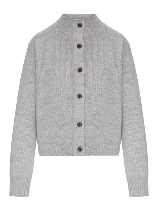 LISA YANG Zirelle Cashmere Cardigan - Gray