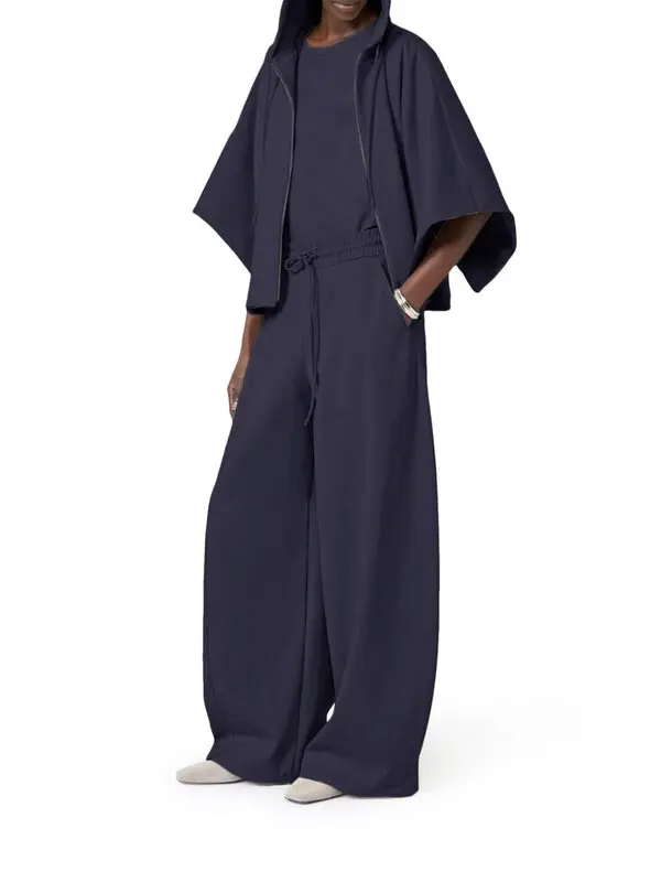 Max Mara Boxy Sweater In Technical Cotton Jersey