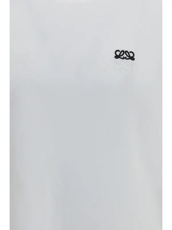 Loewe Cotton T-shirt With Embroidered Logo