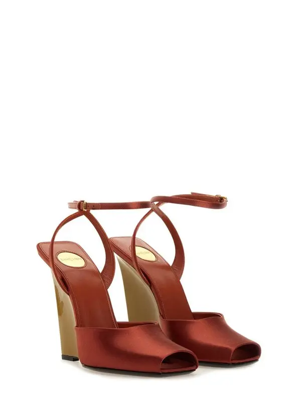 Saint Laurent Sandal The Scandal" Wedge Sandals