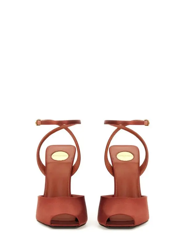 Saint Laurent Sandal The Scandal" Wedge Sandals