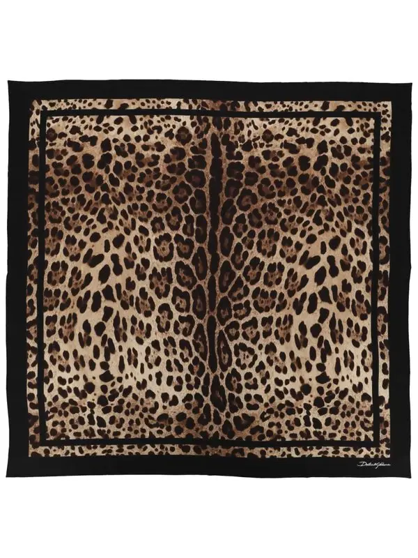 Dolce & Gabbana Foulard In Seta - Multicolor