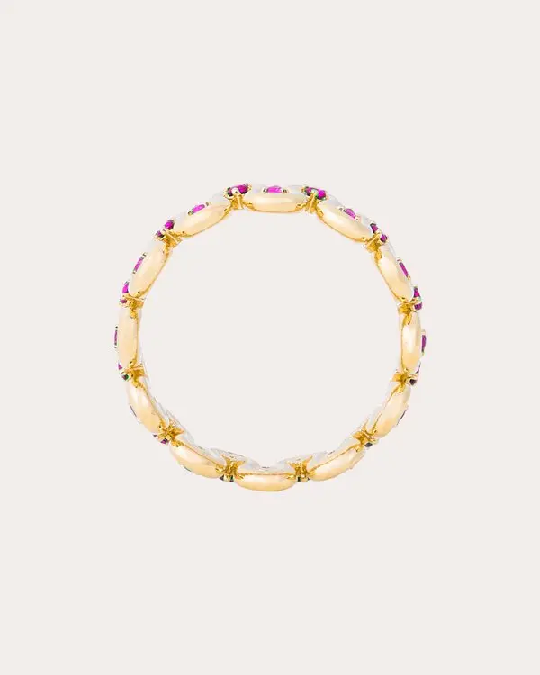 CAMPBELL + CHARLOTTE Sapphire Squiggle Ring