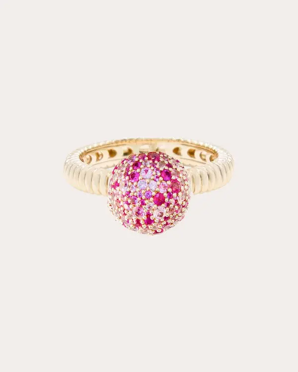 CAMPBELL + CHARLOTTE Sapphire Revel Medium Bobble Ring