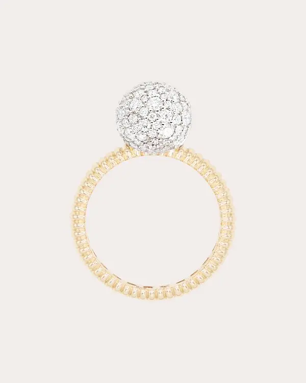 CAMPBELL + CHARLOTTE Diamond Revel Medium Bobble Ring