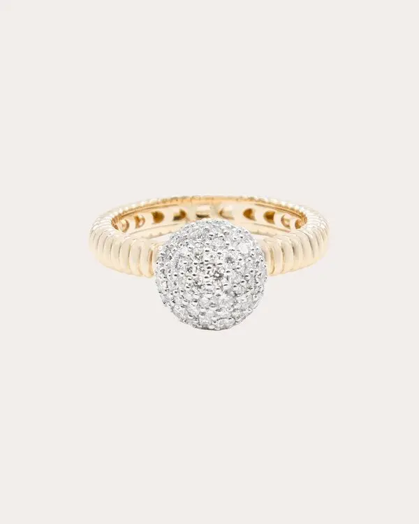 CAMPBELL + CHARLOTTE Diamond Revel Medium Bobble Ring
