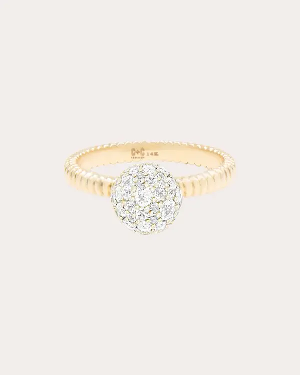 CAMPBELL + CHARLOTTE Diamond Revel Small Bobble Ring