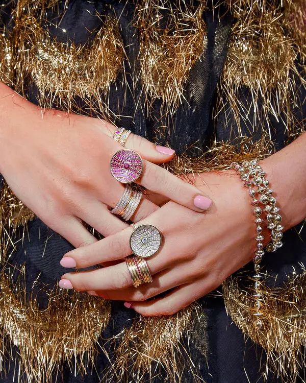CAMPBELL + CHARLOTTE Diamond Revel Large Dimensional Ring
