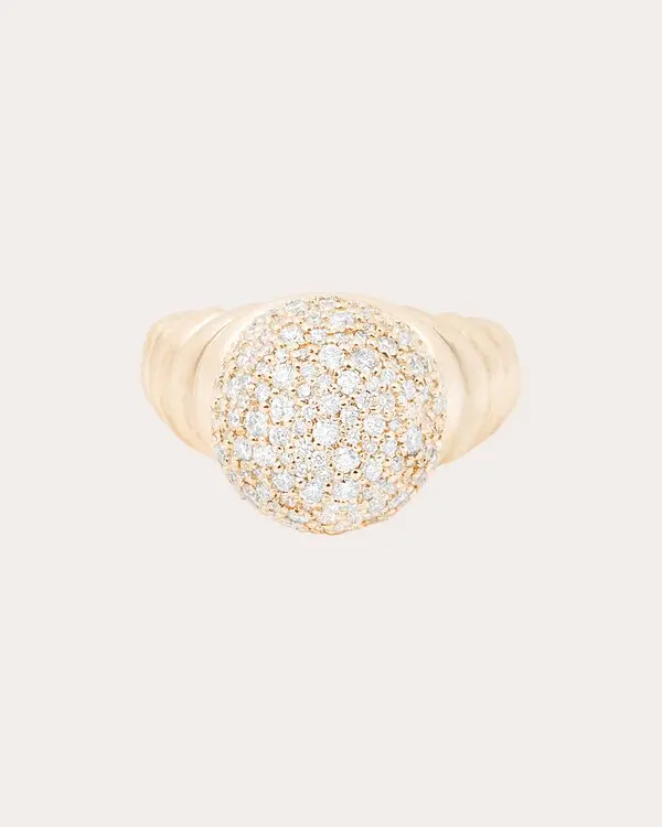 CAMPBELL + CHARLOTTE Diamond Revel Bobble Cocktail Ring