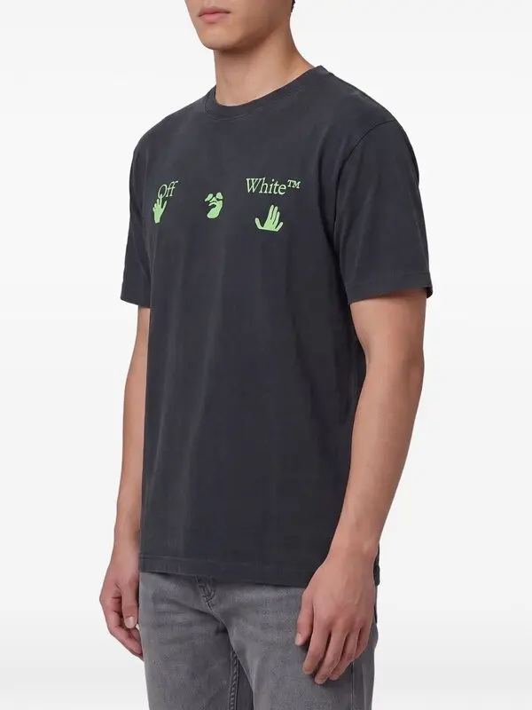 Off-White Bacco Arrow Skate Cotton T-shirt
