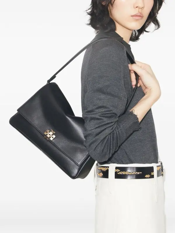Tory Burch Charlie Leather Shoulder Bag
