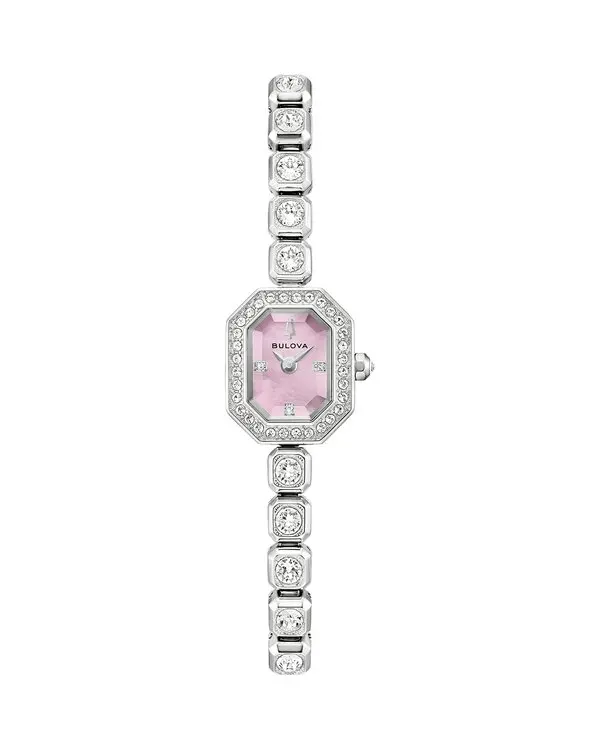 Bulova Crystal Bracelet And Watch Set