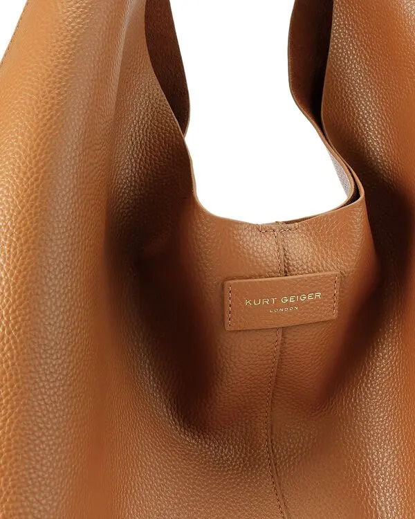 Kurt Geiger Violet Leather Hobo Bag