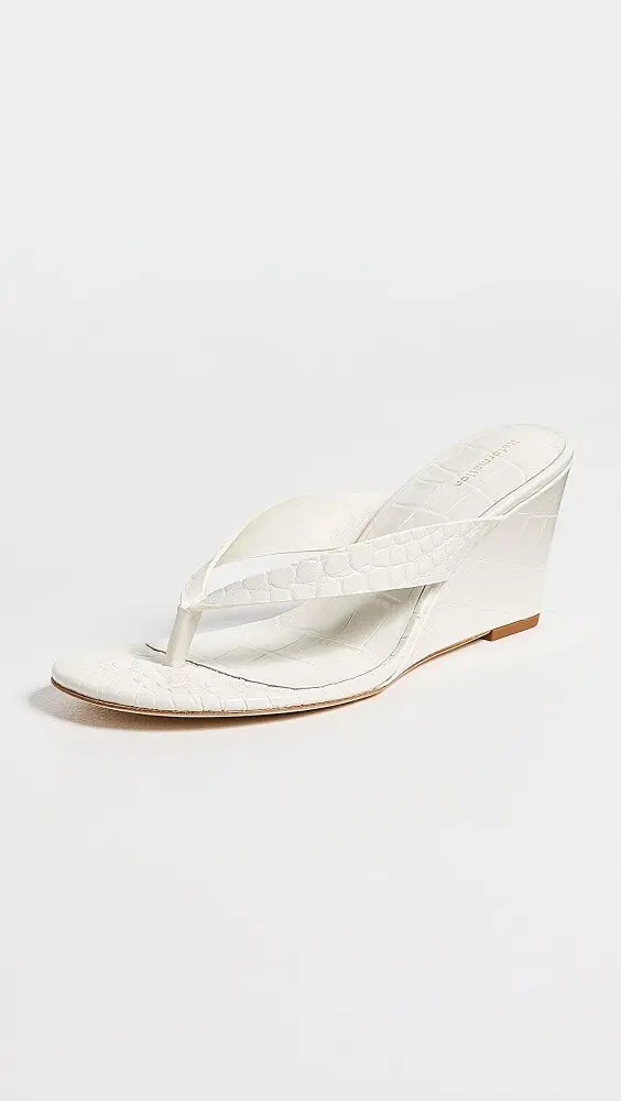 REFORMATION Jessie Wedge Sandals
