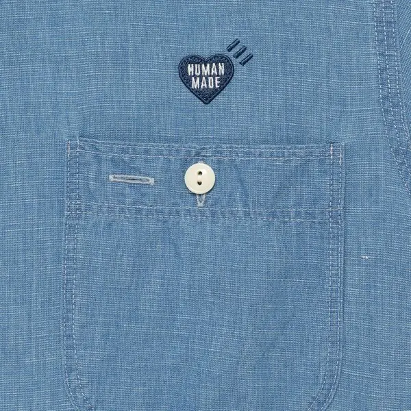 HUMAN MADE Chambray S/s Shirt