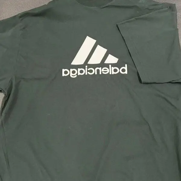 Balenciaga X Adidas Reverse T-shirt - Green