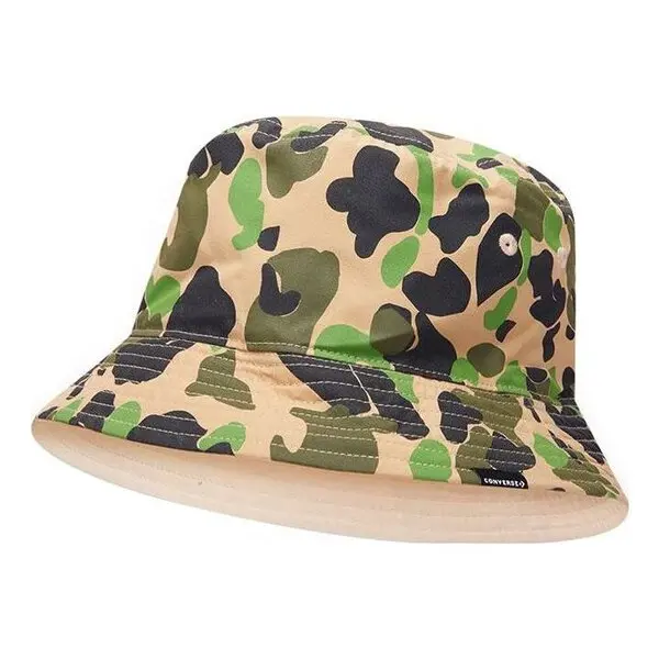 CONVERSE Reversible Camo Bucket Hat - Camo Green