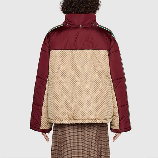 Gucci Gg Parachute Nylon Padded Jacket